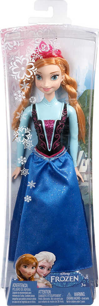 Κούκλα Mattel Frozen Sparkle Princess Anna - Planetstore